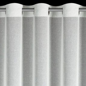 ZÁCLONA NA KROUŽCÍCH BROKLYN 140X250 CM CM VZOROVANÁ