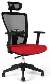 Office Pro Kancelářská židle THEMIS s podhlavníkem Barva potahu: TD-14 červená