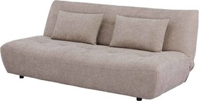 Designová rozkládací pohovka Litonya 200 cm šedo-hnědá