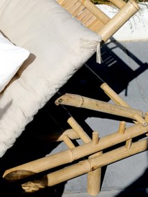 Přírodní bambusové lehátko Chair Bamboo Lyon - 210*80*28cm