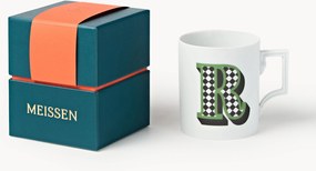 Westwing x MEISSEN, ručně vyrobený hrnek Initials's dekorací Motif