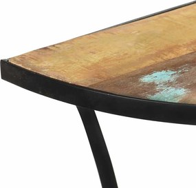 Odkládací stolek 110 x 40 x 77 cm masivní recyklované dřevo 321949