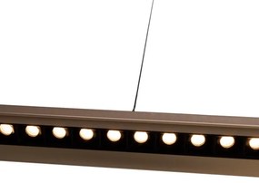 MAXLIGHT P0594 - LED Lustr na lanku JO-JO LED/38W/230V mosaz