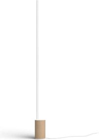 Philips Hue Gradient Signe - Chytré stojací LED svítidlo, bílá/dub 929003479701
