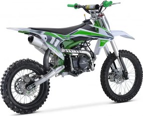 Leramotors Shark 125ccm 4T 17/14 - pitbike, zelená