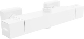 MEXEN - Cube termostatická baterie sprchová - bílá - 77250-20 - ROZBALENO