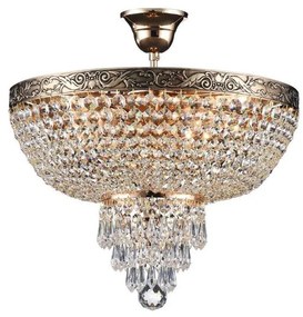 Maytoni DIA890-CL-05-G - Přisazený lustr PALACE 5xE27/60W/230V
