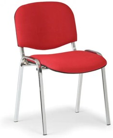 Antares Konferenční židle VIVA chrom 3+1 ZDARMA, červená