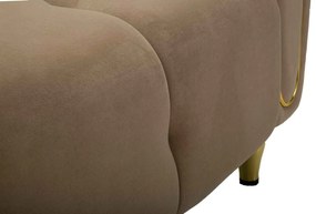 Designové křeslo Baudouin šedé