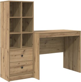 Stůl Artisanový dub 135,5 x 50 x 127 cm 2 ks 3337368