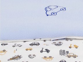 Kaarsgaren Zateplená deka 70x100 cm šedá rybičky