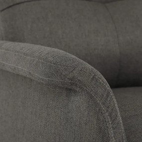 Polohovací křeslo šedé, elektrické TV-5482 GREY2