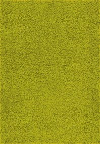 Spoltex | Kusový koberec Spoltex Expo Shaggy 5699/344 60x115 cm, obdélník, barva zelená