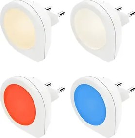 Hama Basic bílá / Noční/orientační LED světlo / do zásuvky / senzor so