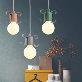 Toolight Rea, Samostatné závěsné stropní svítidlo NARNI, šedé, OSW-00265