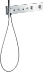 Axor ShowerComposition - Termostatická baterie pod omítku, pro 4 spotřebiče, s příslušenstvím, chrom 12573000