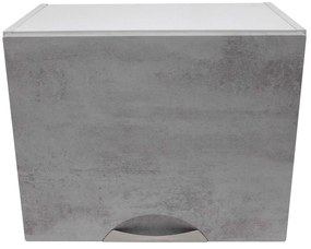 Kuchyně Macháček horní skříňka výklopná barva beton korpus šedý 50 cm
