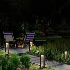 Solight LED venkovní sloupek Crotone 500 černá / 7W / 450lm / 3000K /