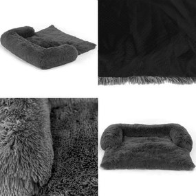 PuppyJoy PuppyJoy, postel pro psa 76x76cm, velikost S, PJ-024, tmavě šedá, HOM-50034