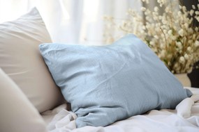 Mušelínový povlak na polštářek Sky blue Velikost: 70 x 90