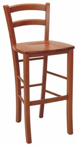 Stima Dřevěná barová židle PAYSANE masiv | Odstín: buk