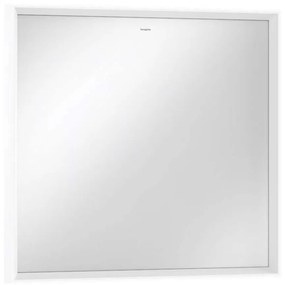 Hansgrohe Xarita E - Zrcadlo s LED osvětlením a vyhříváním, 80x70 cm, IR senzor, matná bílá 54996700