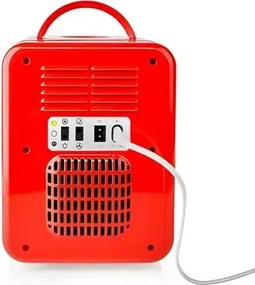 Melissa Mini chladnička červená / Mini lednička / 4 l / chlazení a ohř