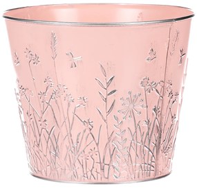 Obal na květiny kovový - barva růžová OK6351-PINK