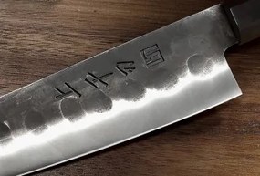 Kuchyňský nůž Kiritsuke SHANGQREN 8" Si-an 5Cr15CoMov ručně kovaná ocel