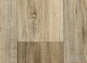 Breno PVC PURETEX Lime Oak 169M – tmavší dřevo, šíře 300 cm