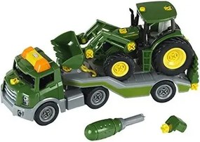 Theo Klein 3908 Transportér s traktorem John Deere / 1:24 / od 3 let