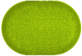Vopi koberce Kusový koberec Eton zelený ovál - 120x185 cm
