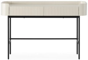 Krémový konzolový stolek 40x120 cm Willa – MOME