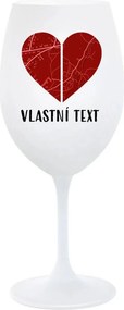 Personalizovaná sklenice - Dvě místa, jedno srdce