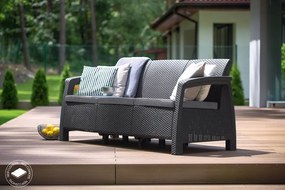 KETER CORFU LOVE SEAT MAX - grafit