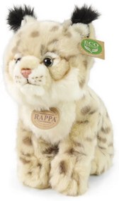 Rappa Plyšový rys sedící 25 cm ECO-FRIENDLY