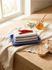 Sinsay - Keramická máslenka s úchytem ve tvaru humra - červená