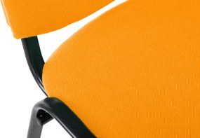 Konferenční židle Ken V2 látka – oranžová