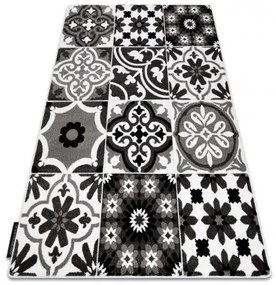 koberec ALTER Porto květiny šedá velikost 180x270 cm | krásné koberce cz