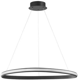 LED lustr Aries 74 černé