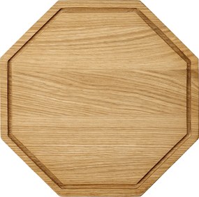 Prkénko na krájení Octagon dubové dřevo 25 cm