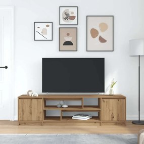 TV skříňka dub artisan 188,5x41x50 cm kompozitní dřevo 3328425