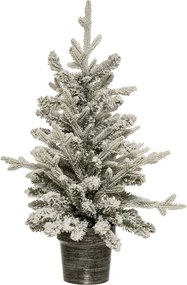Umělý vánoční stromek s umělým sněhem, 70 cm
