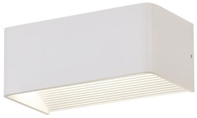 ACB Iluminacion Nástěnné LED svítidlo ICON, š. 20 cm, 10,5W, CRI90, CCT switch 2700-3000K Barva: Černá, Stmívání: ON/OFF