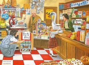 Ravensburger Puzzle Obchod na rohu ulice / 100 dílků / od 6 let