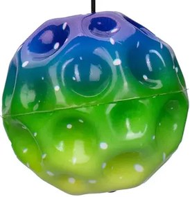 Míček na gumičce s úchytem na suchý zip / Hračka / Pěna / O 6 cm / 5 b