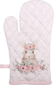Bavlněná chňapka - rukavice s králíčkem Floral Easter Bunny - 18*30 cm