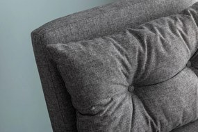 Atelier del Sofa 1-místná pohovka Sando Single - Light Grey, Světlá Šedá