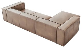 Světle hnědá kožená rohová pohovka (levý roh) Madame – Windsor &amp; Co Sofas