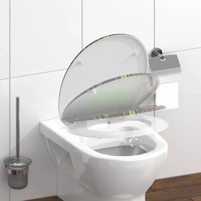 Eisl Sanitär WC prkénko Duroplast Soft Close Ginko and Wood 82154
